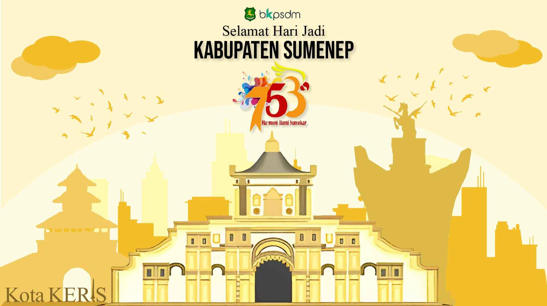 BKPSDM Kabupaten Sumenep | Selamat Hari Jadi Kabupaten Sumenep yang Ke-753